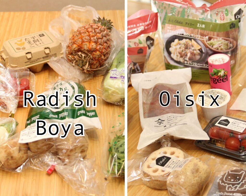 【徹底比較】オイシックス らでぃっしゅ ぼーやお試しセットどっちがいい？